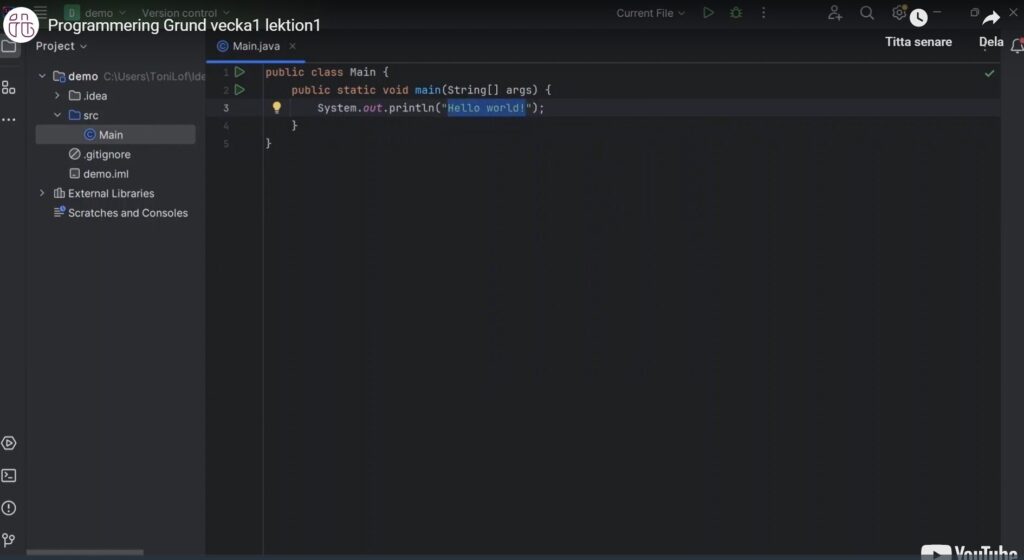Programmering grundkurs - ITHShop
